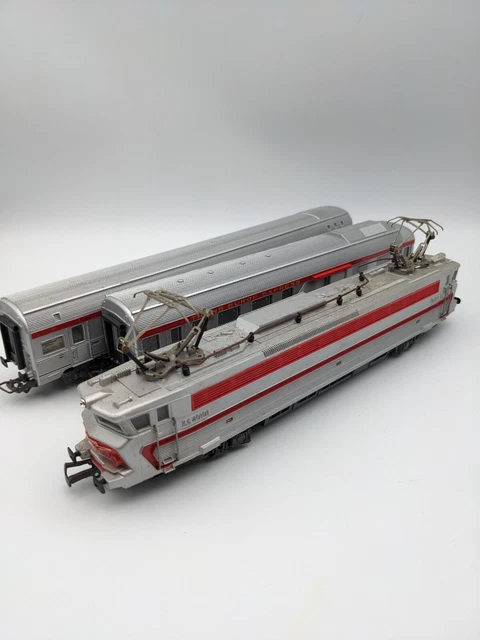 TRAIN ÉLECTRIQUE JOUEF HO Trans Europ Express locomotive CC 40101 R 843 ...
