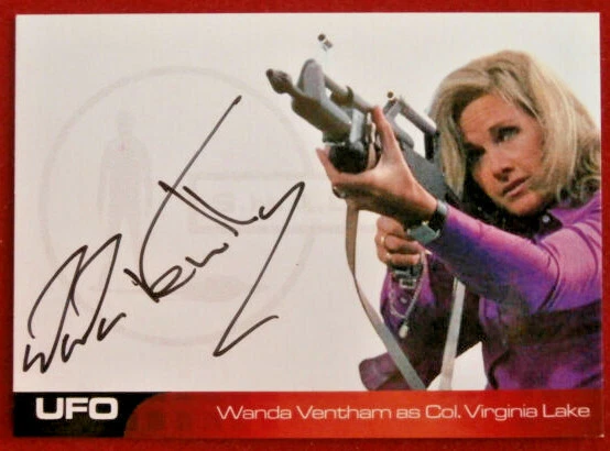 UFO - WANDA VENTHAM as Colonel Virginia Lake - Personally Signed ...