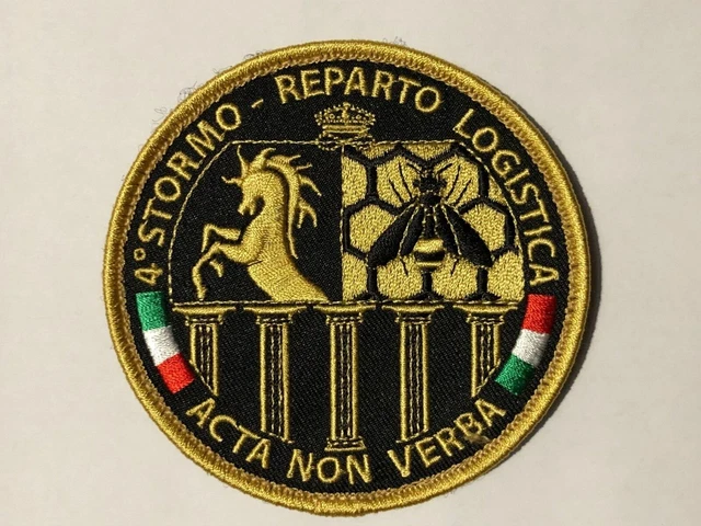 PATCH AERONAUTICA MILITARE 4° Stormo - Reparto Logistica £12.51 - PicClick UK