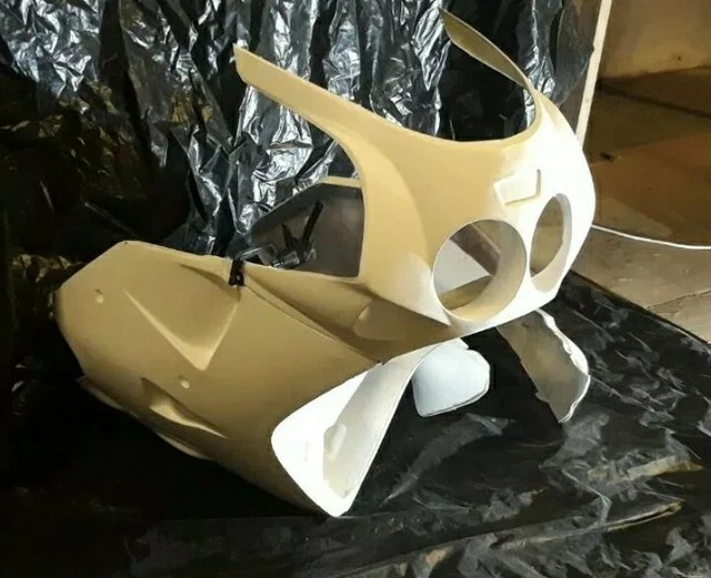 YAMAHA FZR1000 EXUP 1989 Front Fairing Panels Set Fiberglass New £280. ...