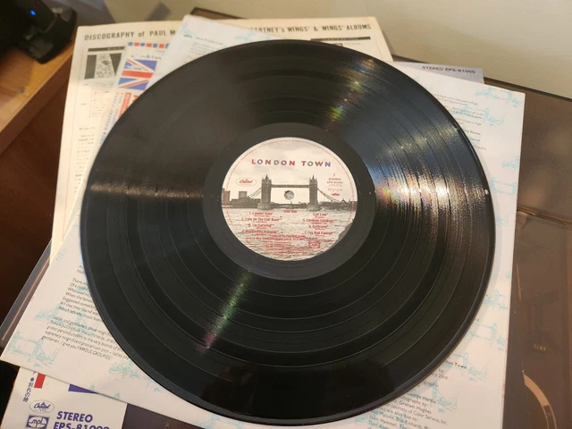 LONDON TOWN - Paul McCartney & Wings Vinyl *BUY 1 GET 1 FREE PROMO* $9. ...