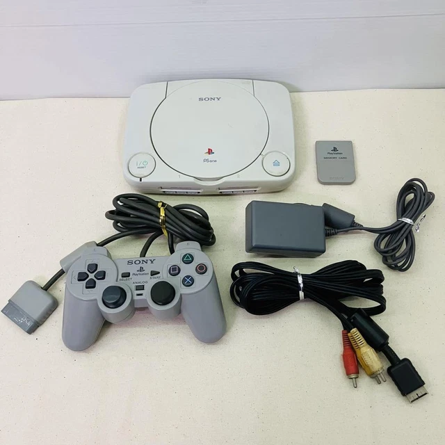 SONY PLAYSTATION ONE PS1 Slim Console W/ Controllers & Other Acessories ...