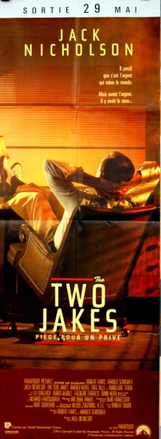 JACK NICHOLSON HARVEY Keitel Madeleine Stowe THE TWO-JAKES 1990 60x160 ...