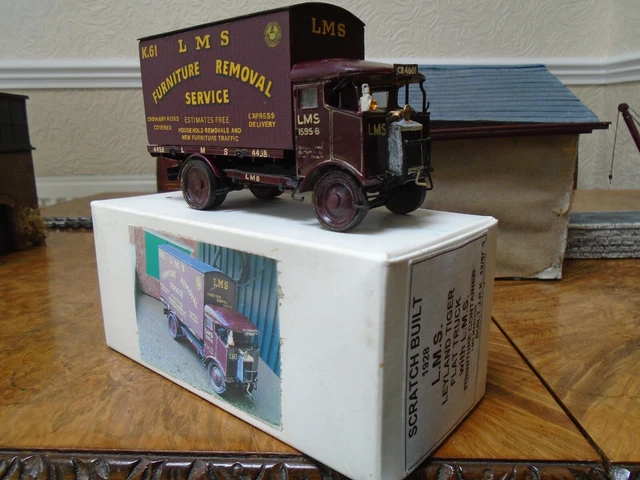 O GAUGE 1.43 JRK models LMS Leyland Tiger Con Flat truck £52.00 ...