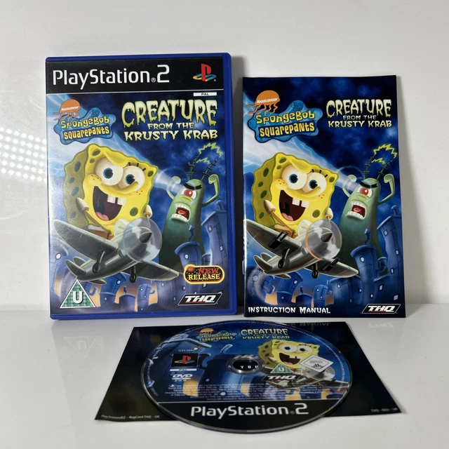SPONGEBOB SQUAREPANTS: CREATURE from the Krusty Krab (PS2) £12.99 ...