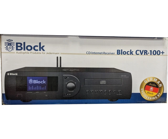 BLOCK RADIO CVR-100+ Mkii Multifunktionsradio DAB, Fm, Am, Internet ...