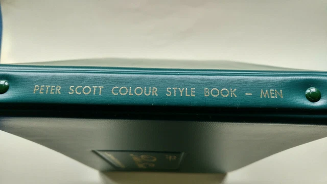 PETER SCOTT, SCOTTISH Knitwear, Hawick; Mens Colour Style Sample Book ...