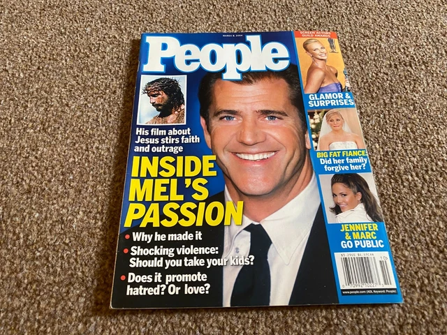 PEOPLE MAGAZINE 8/3/2004 Mel Gibson Kristin Davis Orey Torres Kathy ...