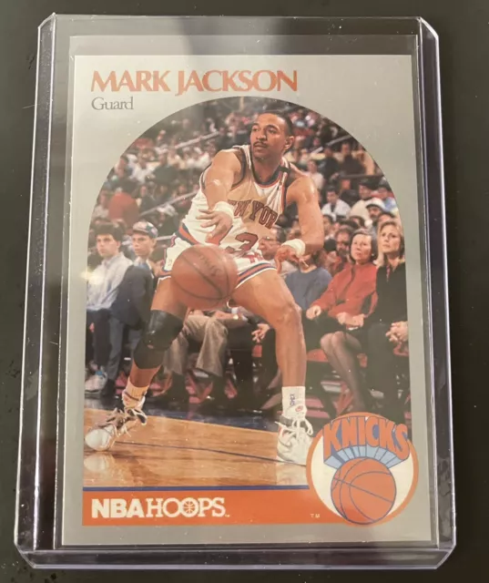 MARK JACKSON 1990-91 NBA Hoops #205 MENENDEZ BROTHERS N.Y. Knicks EUR 9 ... MARK JACKSON 1990-91 NBA Hoops #205 MENENDEZ BROTHERS N.Y. Knicks EUR 9 ...