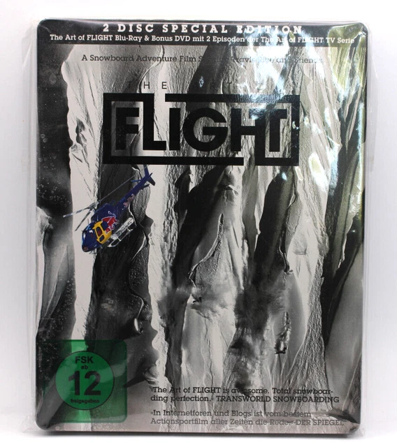 THE ART OF FLIGHT Blu-ray + DVD STEELBOOK SNOWBOARD German Import EUR 11,62 - PicClick IT