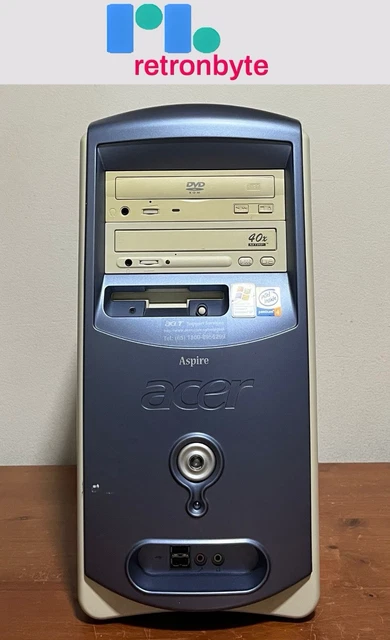 ACER ASPIRE INTEL Pentium 4 Windows 98 Desktop Computer $199.00 ...
