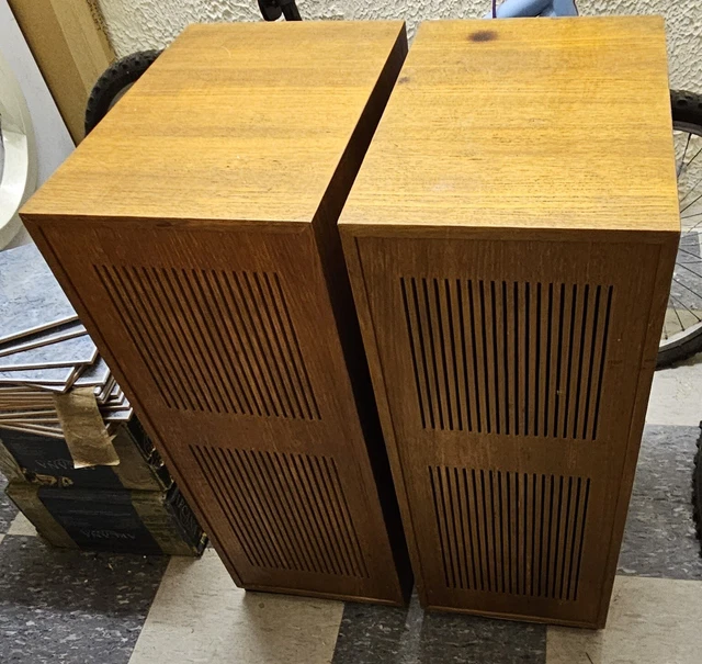 DYNATRON LS200 TEAK Speaker Cabinets £50.00 - PicClick UK