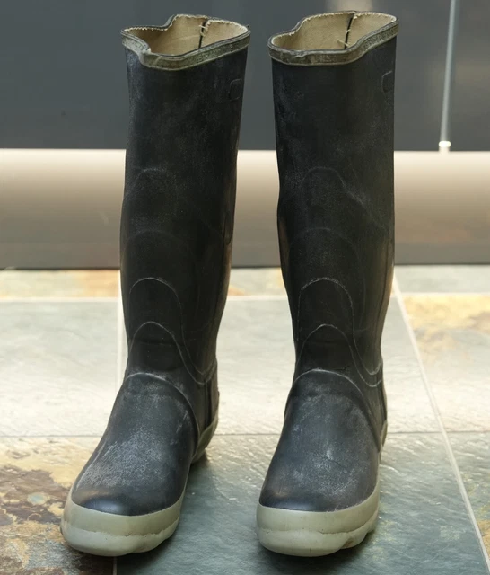 RARE MENS BTR Black Rubber Wellington Boots - UK 7 £21.00 - PicClick UK