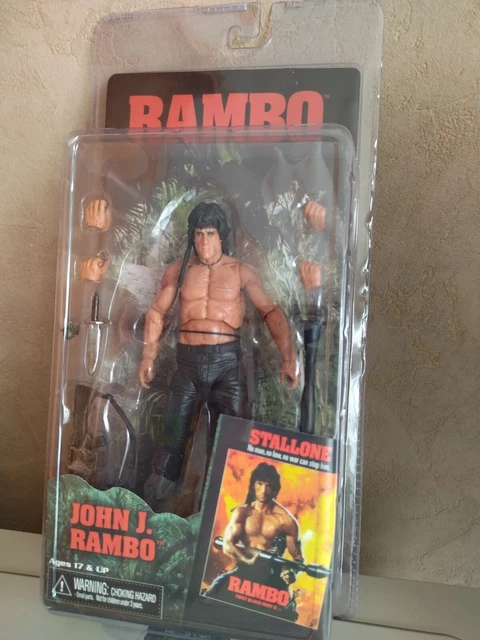 NECA RAMBO FIRST Blood Part II EUR 37,00 - PicClick FR