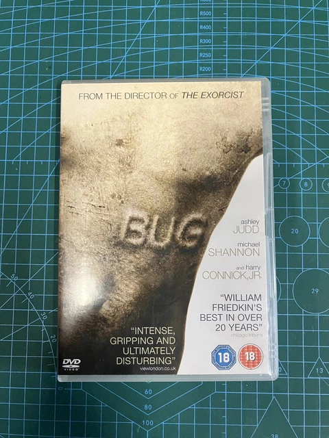 BUG UK 2008 DVD Release (2006 MOVIE/FILM/HORROR/MICHAEL SHANNON/ASHLEY ...