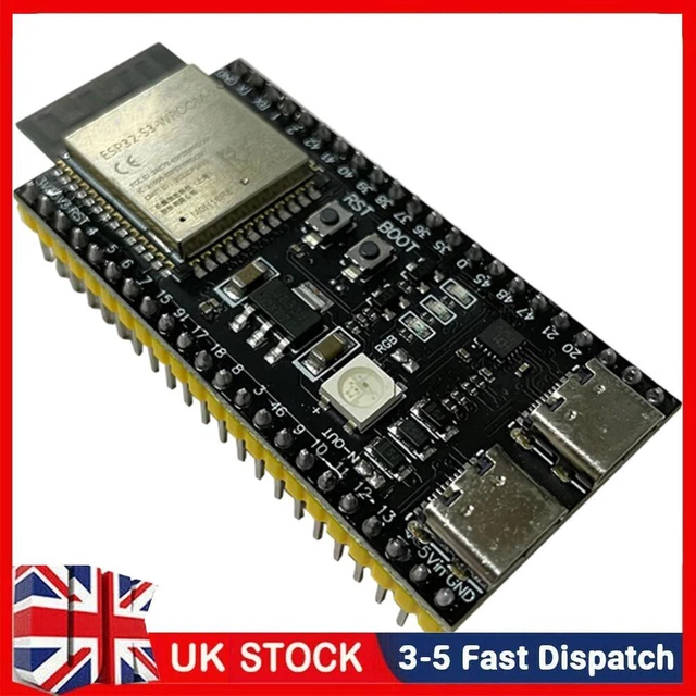 ESP32/ ESP32-S3/ESP32-C3 DEVELOPMENT Board N16R8 N8R2 ESP32C3 WiFi+BT BLE Module £11.09 ...