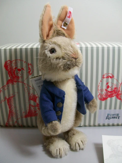 STEIFF PETER RABBIT Hase 20 cm Limitiert Nr. 769 Edition 355608 Potter ...