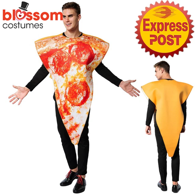 EY20 PIZZA SLICE Pepperoni Tunic Food Funny Bucks Italian Novelty Adult ...
