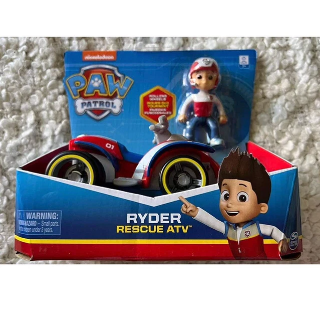 PAW PATROL Ryder's Rescue Atv Pup Vehicle Action Figure Kid Play Toy ...