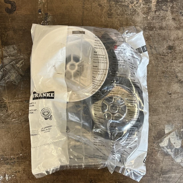 FRANKE SEMI-INTEGRATED WASTE kit 3 1/2” with overflow connection £20.00 ...