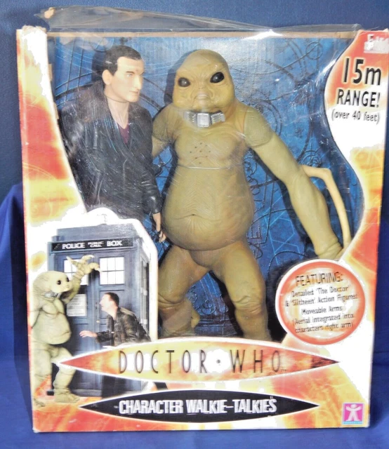 DOCTOR WHO CHARACTER Walkie-Talkies 9th Dr and The Slitheen Action ...