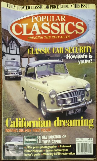 POPULAR CLASSICS MAGAZINE May 1996 hillman bodie doyle professionals ...