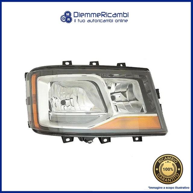 FRONT HEADLIGHT RIGHT Reg Manual LED Dx Scania Series G-P-R-S-T 17> £ ...