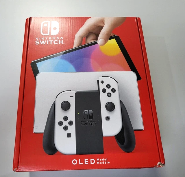 Nintendo Switch Oled Model Handheld Console 64gb White Bnib