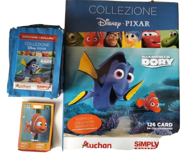 ALBUM COLLEZIONE DISNEY Pixar Alla Ricerca di Dory, Auchan EUR 15,00 ...