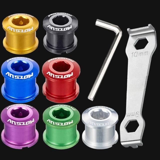 BASSIN ONGLES PÉDALIER Pignon Boulon Single Chainring 2 X Clé 45g ...