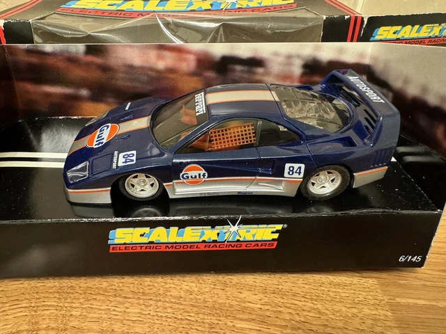 SCALEXTRIC C589 GULF Ferrari F40 Bnib Rare £21.00 - PicClick UK