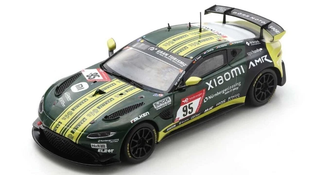 COCHE AUTO ESCALA 1:43 spark Modelo Aston Martin Vantage GT4 N.95 ...