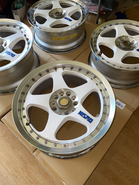 NISMO OLD LOGO RAYS LM GT2 Wheels Rims Rare R32 R33 Silvia S14 S14 ...