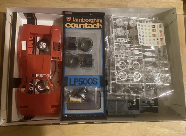 ARII 1/20 SCALE Lamborghini Countach LP500S Motorised Model Kit £89.99 ...