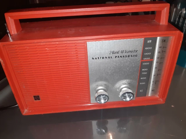 VINTAGE NATIONAL PANASONIC Transistor Radio, Made In Japan $60.00 ...