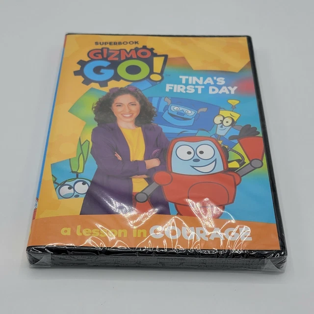 SUPERBOOK: GIZMO GO! - Tina's First Day (A Lesson In Courage) New ...