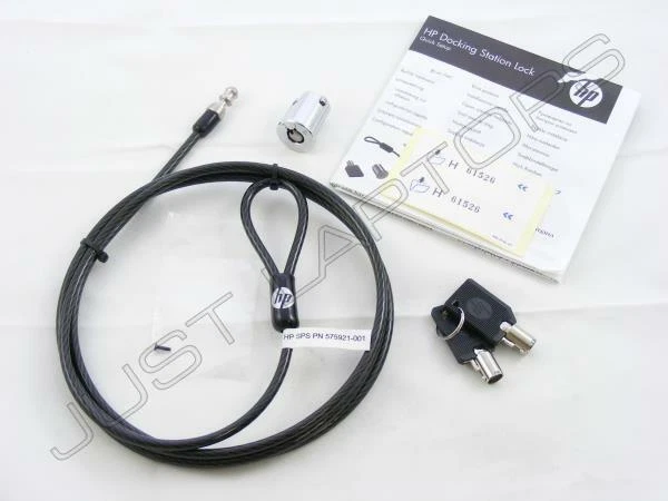 NEW GENUINE HP D9Y32ET#ABU UltraSlim Docking Station Security Cable ...