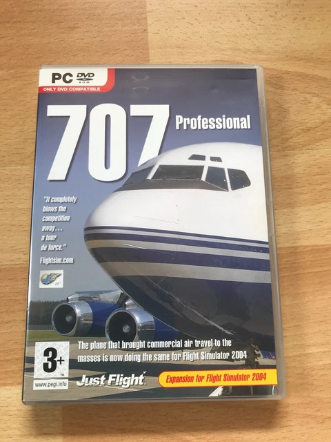 BOEING 707 PROFESSIONAL Pc Add-On Microsoft Flight Simulator FS2004 ...