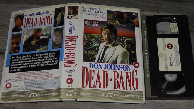 DEAD BANG VHS Video Big Box Ex Rental Guild £4.99 - PicClick UK