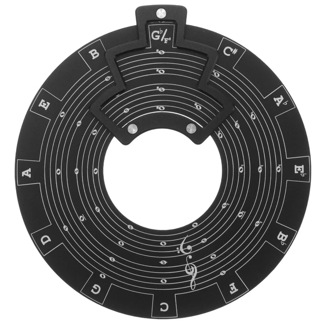 CHORD WHEEL CIRCLE of Fifths Melody Tool Music Theory Learning Tools £ ...