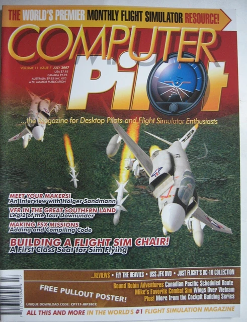 COMPUTER PILOT MAGAZINE July 2007 Desktop Pilots & Flight Simulator ...