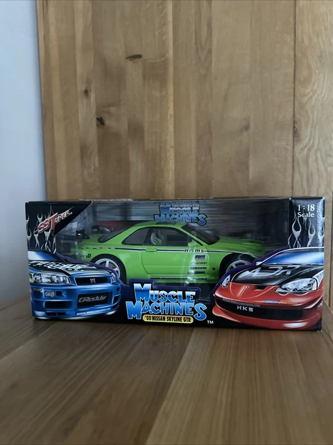 RARE MUSCLE MACHINES Nissan Skyline GTR 1/18 SS Tuner New In Box £30.00 ...