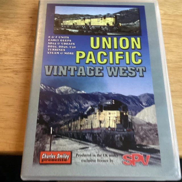 UNION PACIFIC VINTAGE West SPV DVD USA Railroad DVD £4.00 - PicClick UK