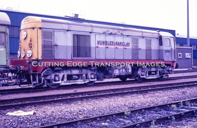 ORIGINAL RAILWAY SLIDE: Class 20 20901 1989 D-373 £1.99 - PicClick UK