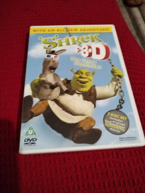 SHREK +3D - The Story Continues [DVD] £0.99 - PicClick UK