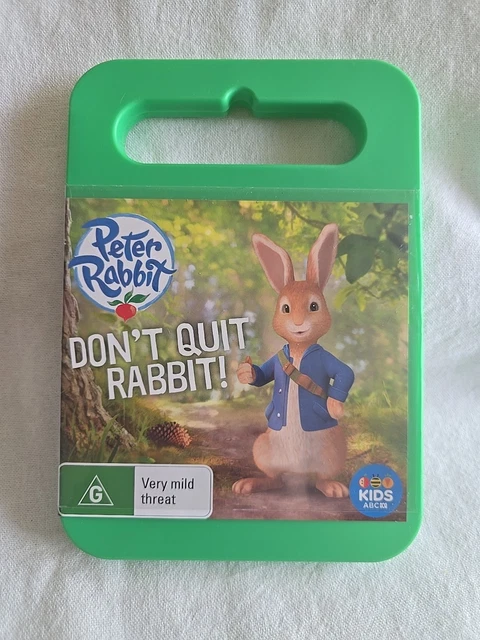 PETER RABBIT-DON'T QUIT Rabbit! (DVD, 2016) Kids Family Movie Film AU ...