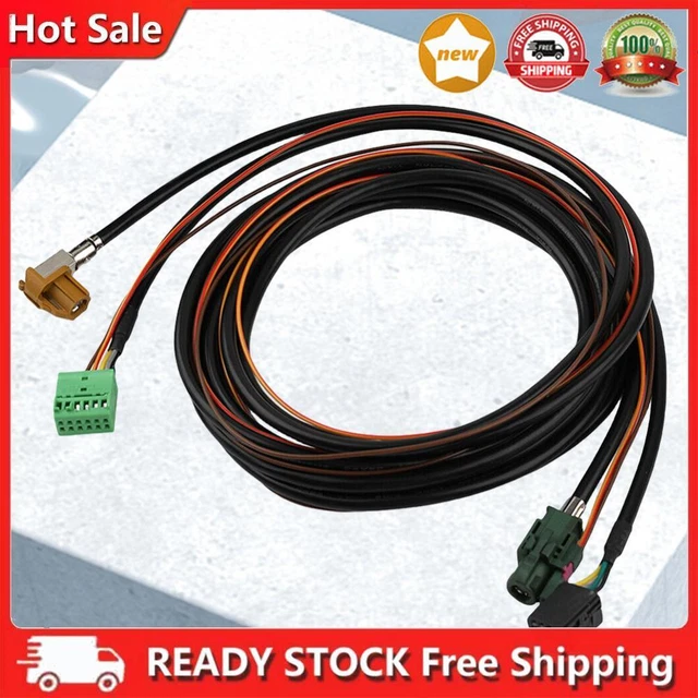 ADAPTER PLUG SOCKET MIB2 USB AMI Button Wiring Harness for Golf 7 MK7 ...