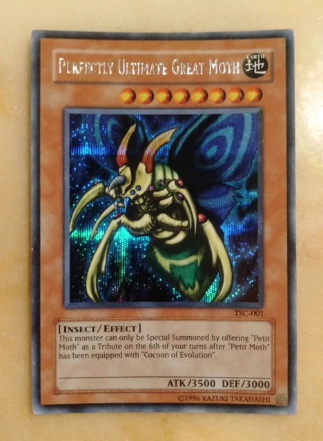 YU-GI-OH PERFECTLY Ultimate Great Moth TSC-001 Secret Rare NM EUR 87,37 - PicClick FR