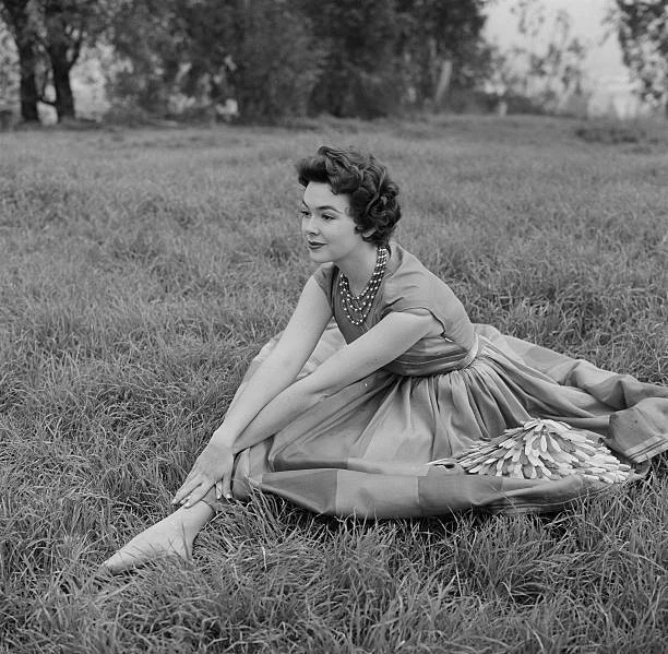 ACTRESS BARBARA RUSH poses for a portrait in Los Angeles 1957 Old Photo ...