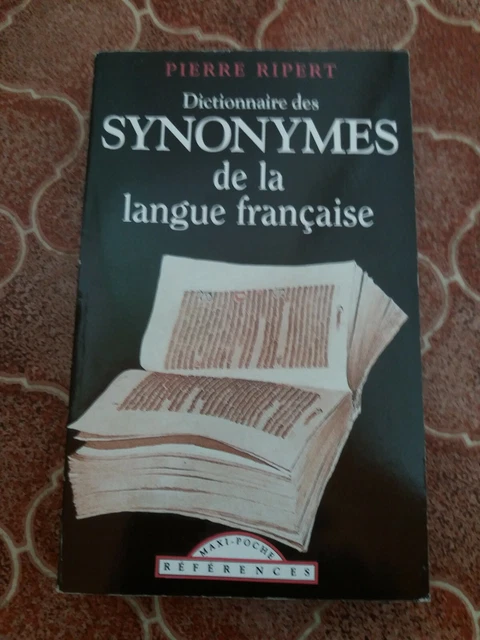 Et Antonymes Français PDF Dictionnaire Des Synonymes Et Contraires ...